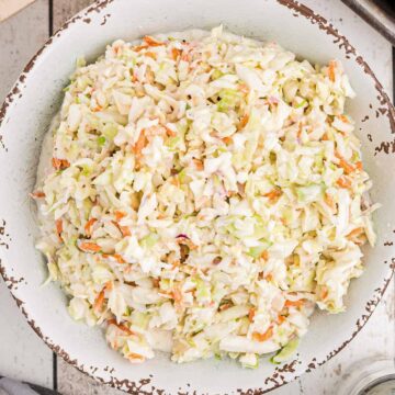 Homemade KFC Coleslaw Recipe - Mostly About Food – Simple Homemade ...